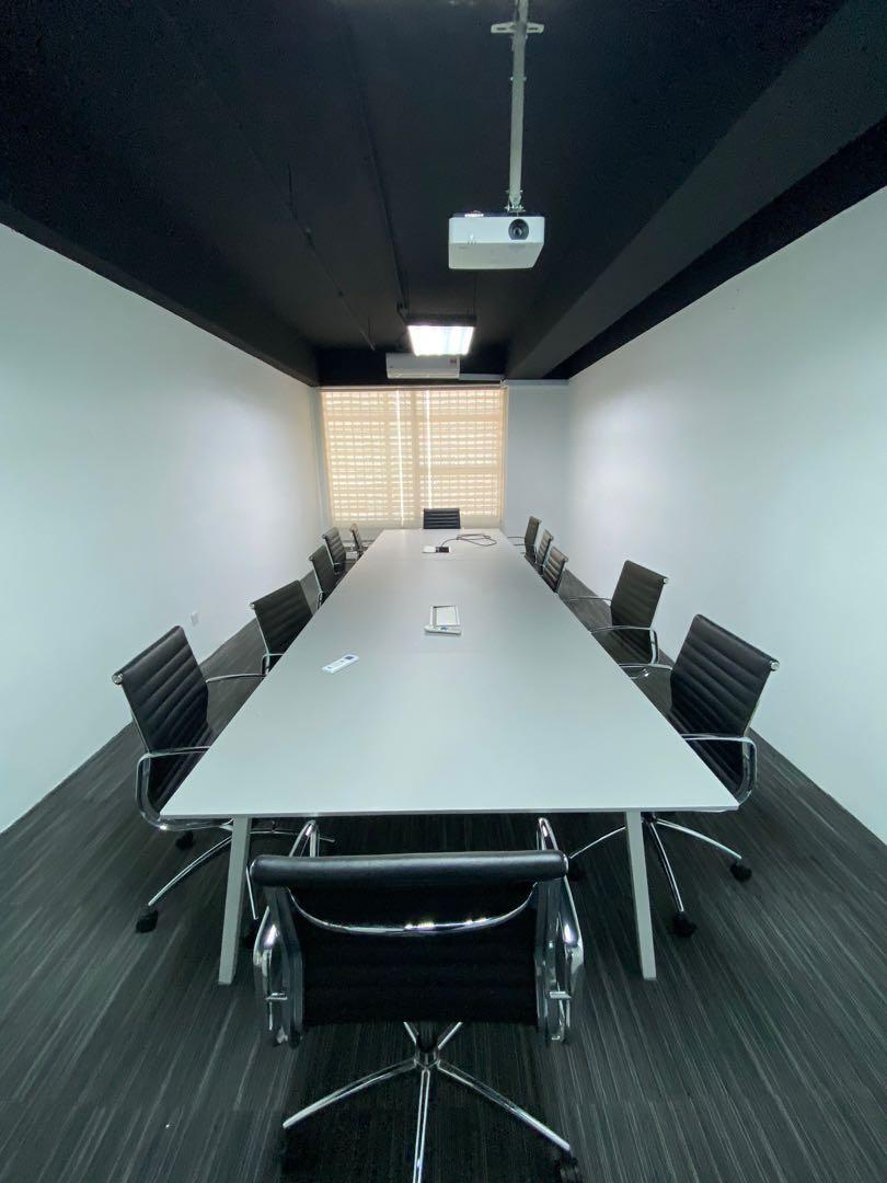 Meeting Table 12 pax table, Furniture & Home Living, Furniture, Tables ...