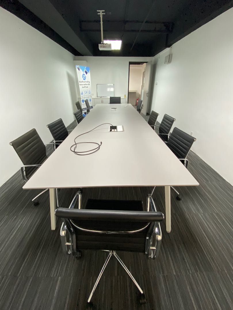 Meeting Table 12 pax table, Furniture & Home Living, Furniture, Tables ...