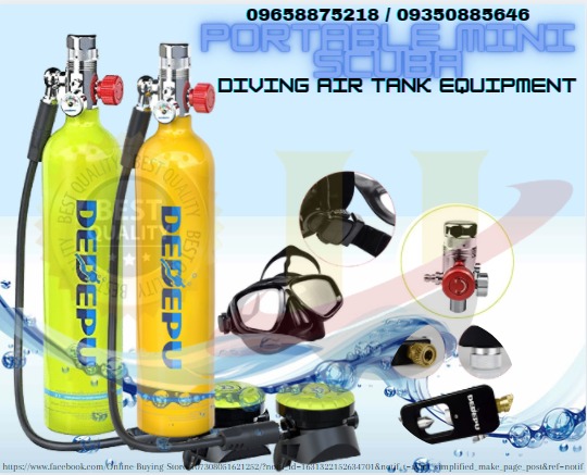 Mini Scuba System Underwater Diving Equipment with high pressure ...