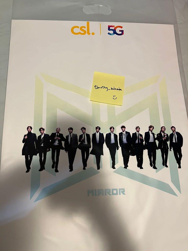 Mirror x CSL poster 海報 Mirror Jeremy, 興趣及遊戲, 收藏品及紀念品, 明星周邊 - Carousell