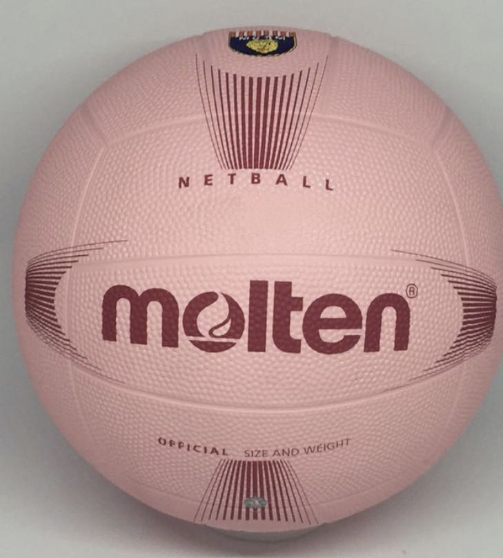 Molten Netball Size 5 pink, Sports Equipment, Sports & Games, Racket ...