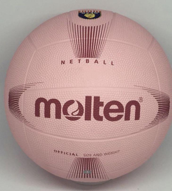 Molten Netball Size 5 pink, Sports Equipment, Sports & Games, Racket ...