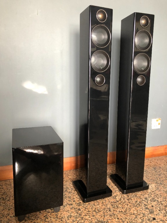 Monitor Audio Radius HD Floorstanding Speakers (R270HD), Subwoofer ...
