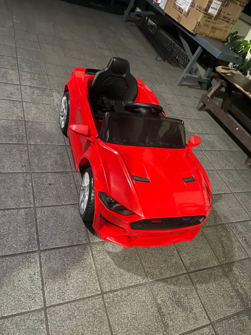 Motorized Mustang GT Muscle Car, Babies & Kids, Infant Playtime on ...