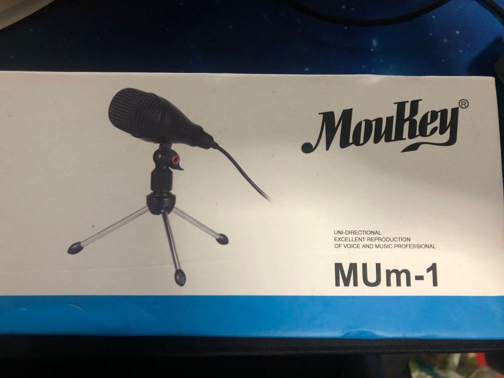 MOUKEY Plug and Play USB Microphone MUm-1, Audio, Microphones on Carousell