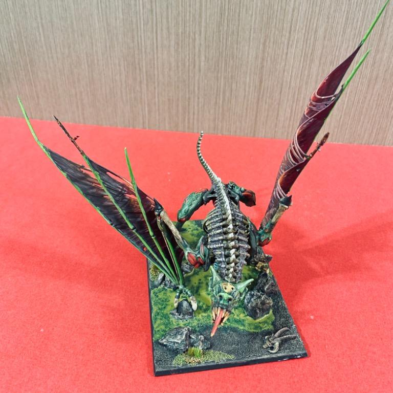Nicely painted Warhammer Age of Sigmar Terrorgheist GW, Hobbies & Toys ...