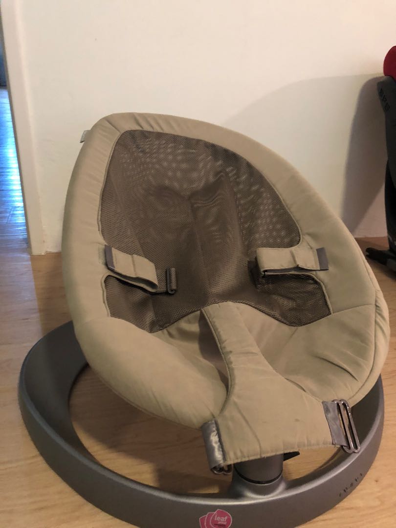 Nuna Leaf Swing Chair - Aesthetic Baby Bouncer, Babies & Kids, Baby ...