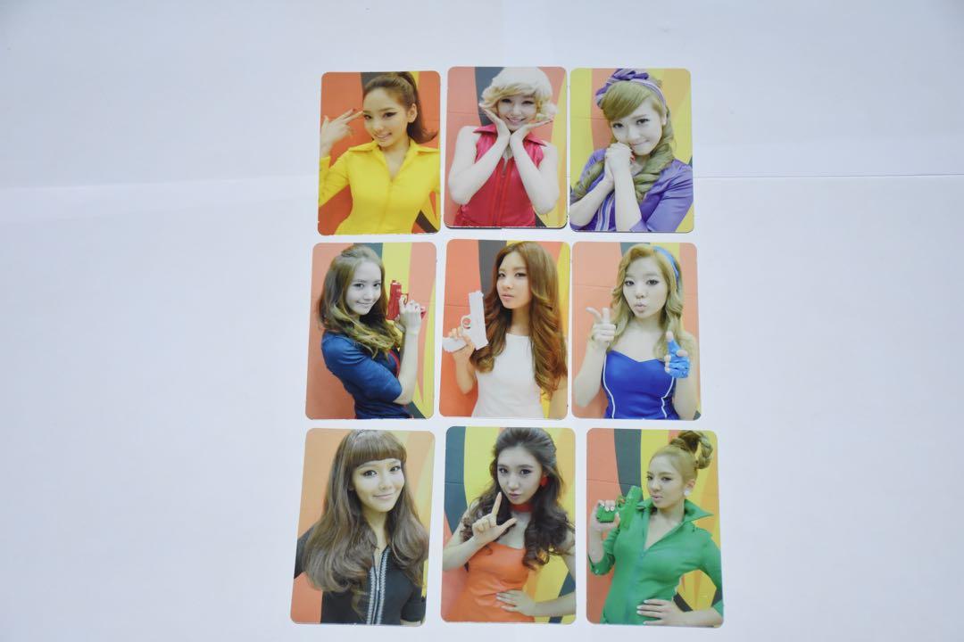 OFFICIAL GIRLS GENERATION PHOTOCARDS MERCHANDISE, Hobbies & Toys ...