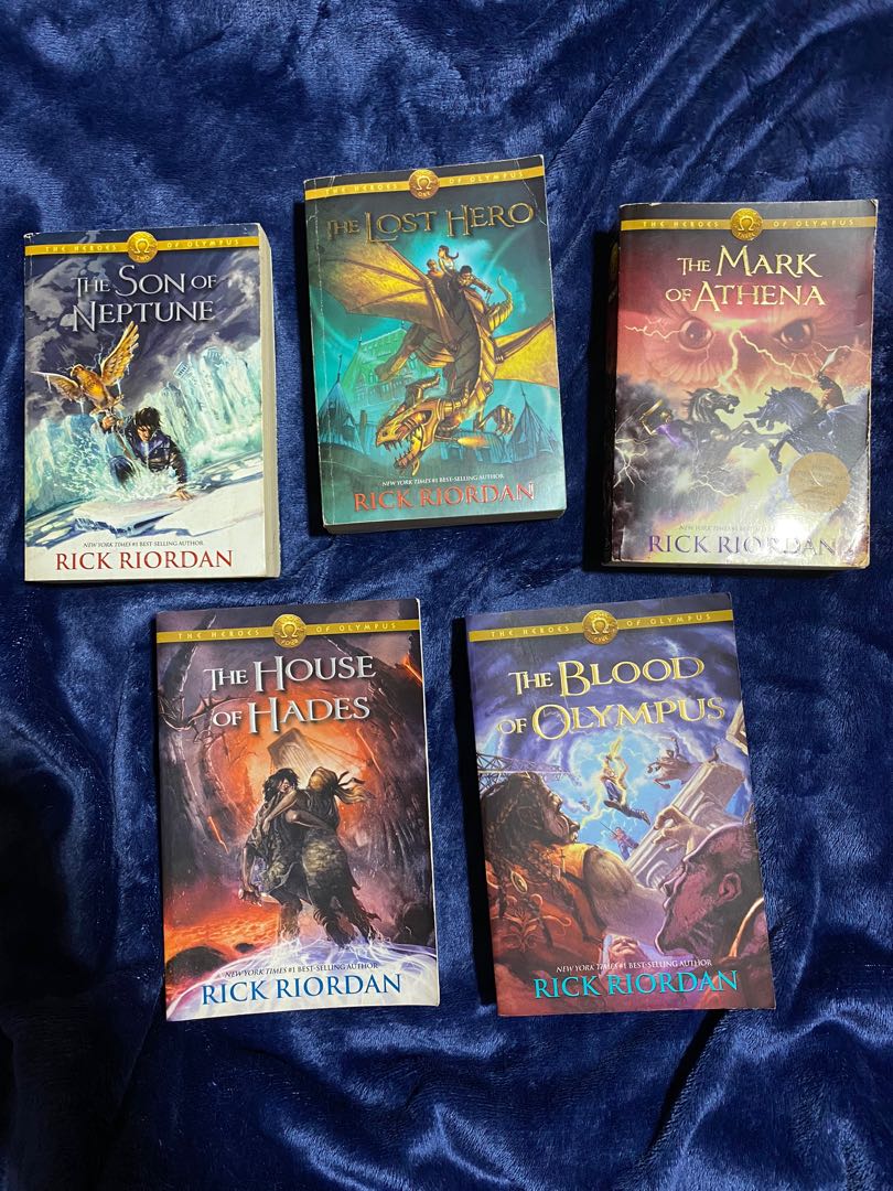 Percy Jackson Bundle, Hobbies & Toys, Books & Magazines, Fiction & Non ...