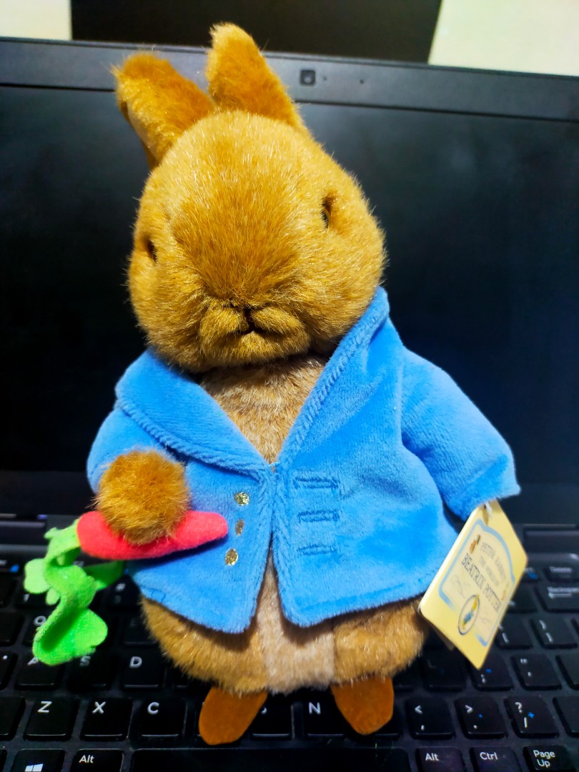 Peter rabbit stuffed toy, Hobbies & Toys, Toys & Games on Carousell