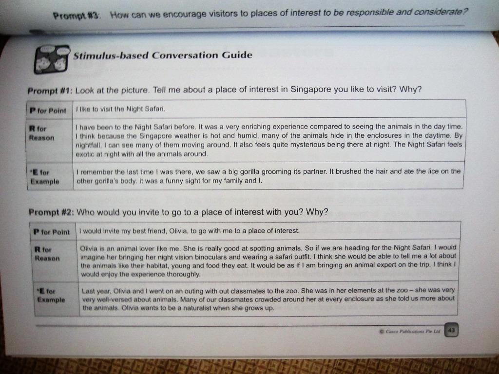 Primary 5 English Oral - Reading Aloud & Stimulus-Based Conversation ...