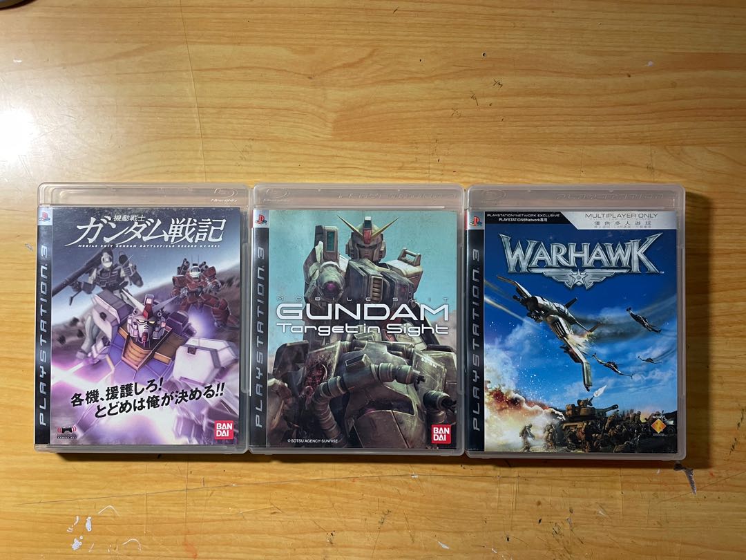 PS3 Game Gundam Battle Field Record / Gundam Target in Sight / Warhawk ...