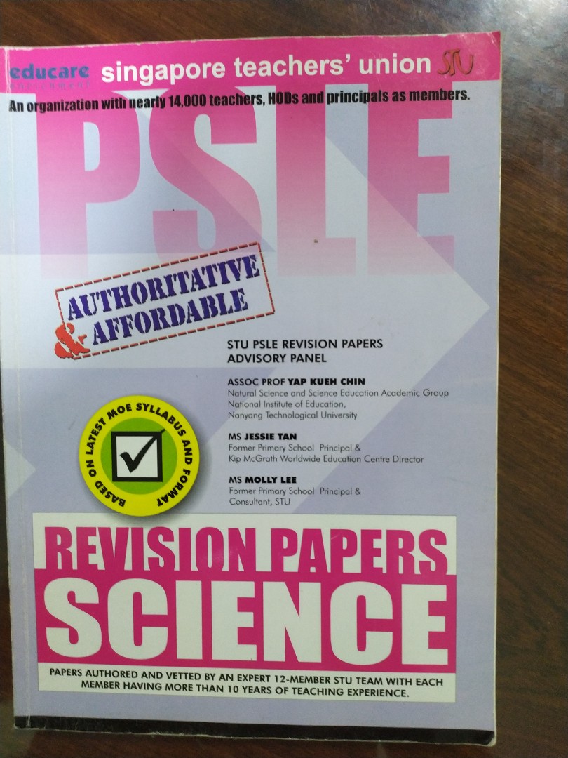 Psle science rev papers, Hobbies & Toys, Books & Magazines, Assessment ...