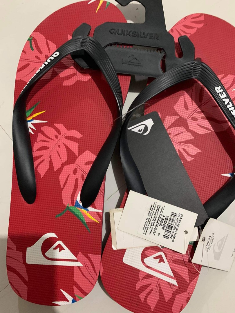 Quicksilver slippere, Men's Fashion, Footwear, Slippers & Slides on ...