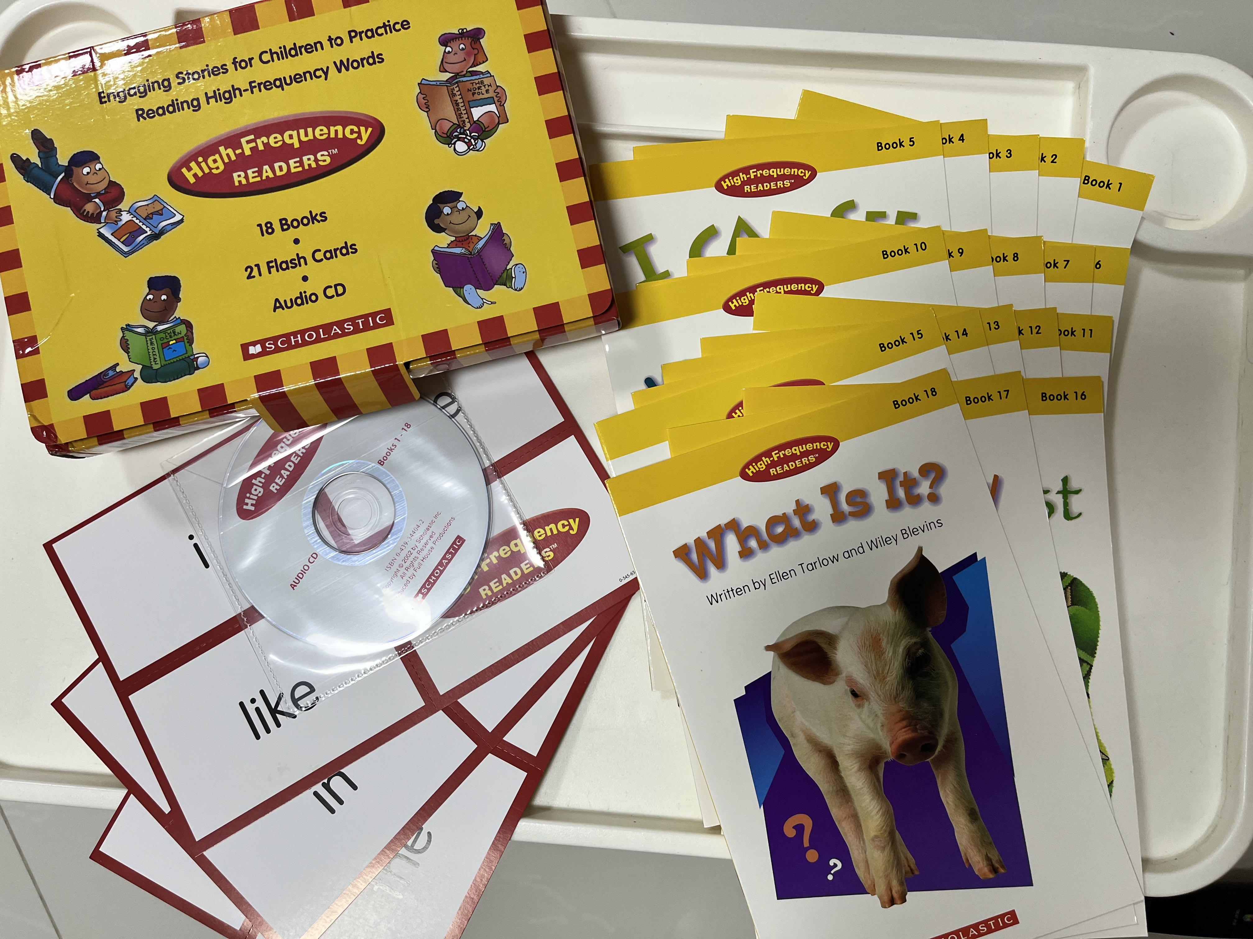 Scholastic High Frequency Readers, Hobbies & Toys, Books & Magazines ...