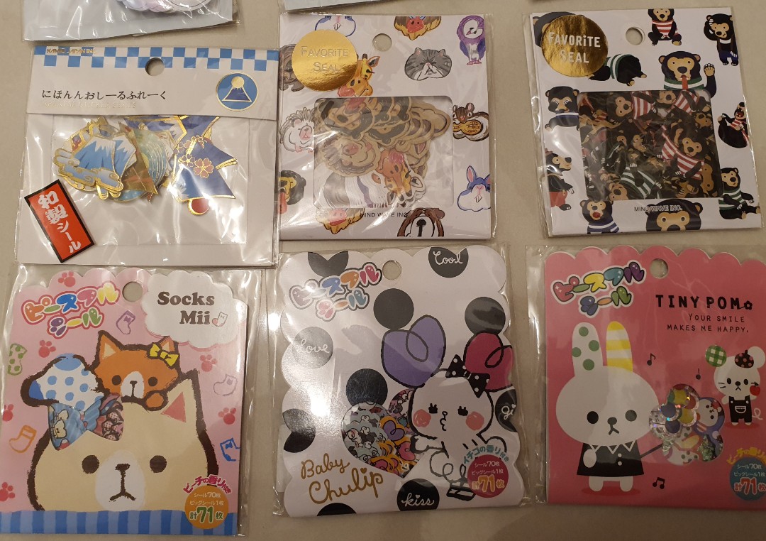 Seal Stickers.Last piece for each Design!, Hobbies & Toys, Stationery ...