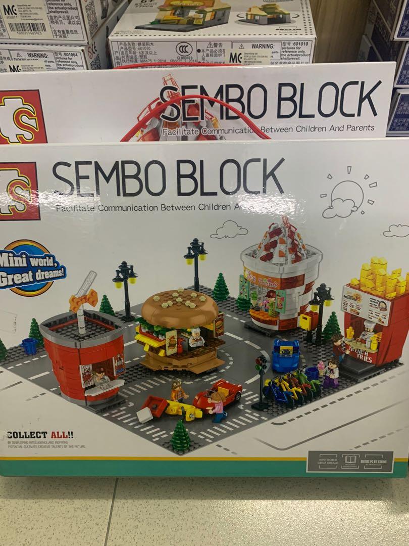Sembo Block Fast Food, Hobbies & Toys, Toys & Games on Carousell