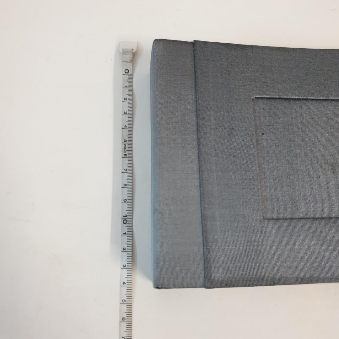 Silk Photo Album / Scrapbook with interscrew binding and ribbon ...