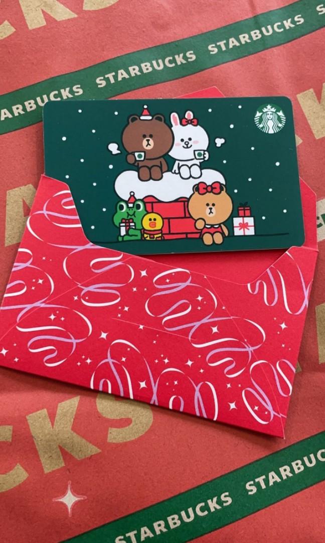 Starbucks Line Friends Card, Everything Else on Carousell