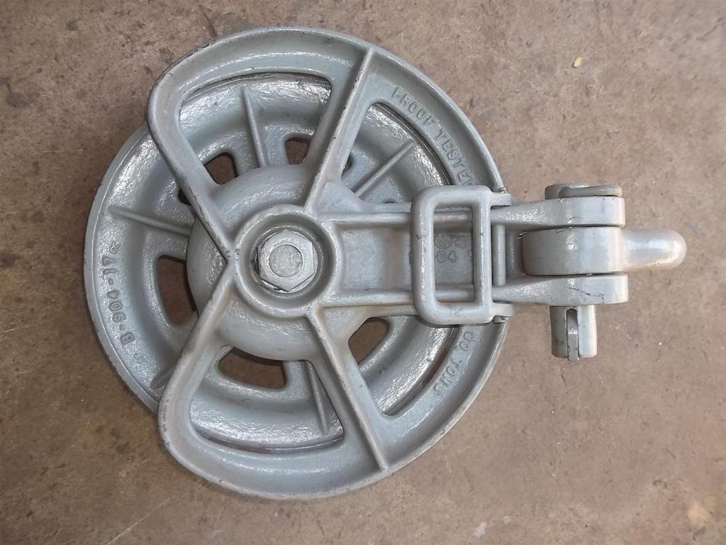 SWL 30T/45T Single Sheave Snatch type Pulley Block with Eye, Commercial ...