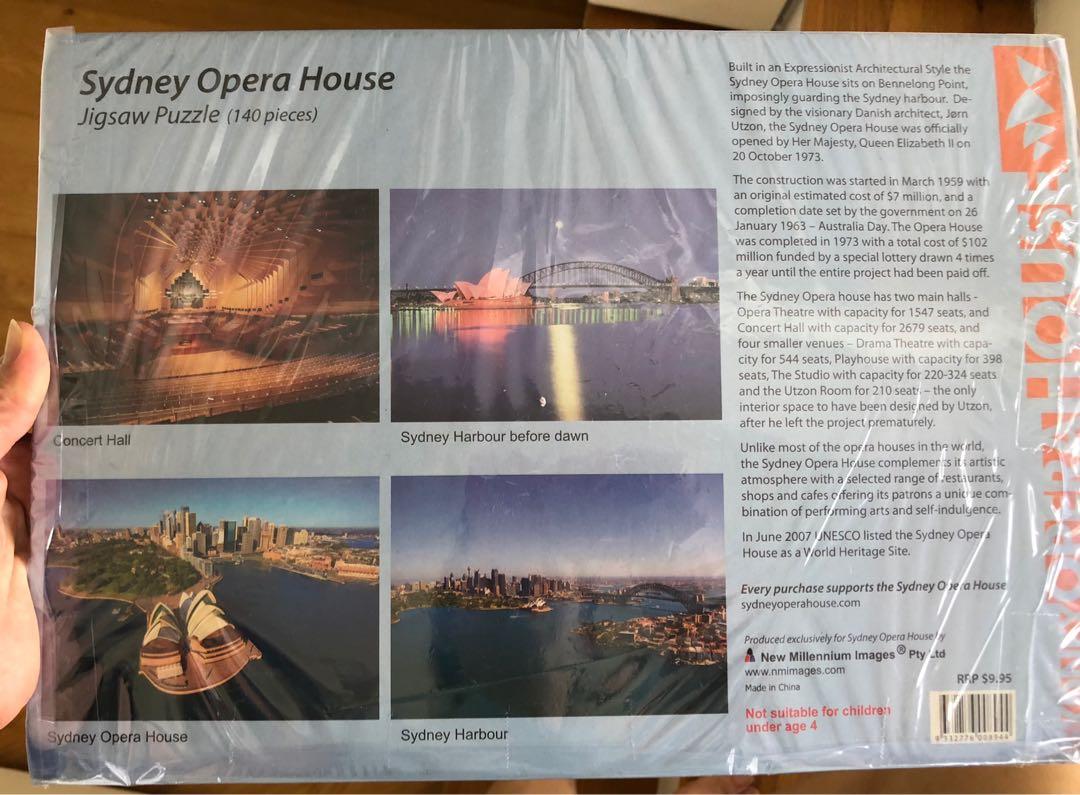 Sydney Opera House Puzzle, Hobbies & Toys, Stationery & Craft, Art ...
