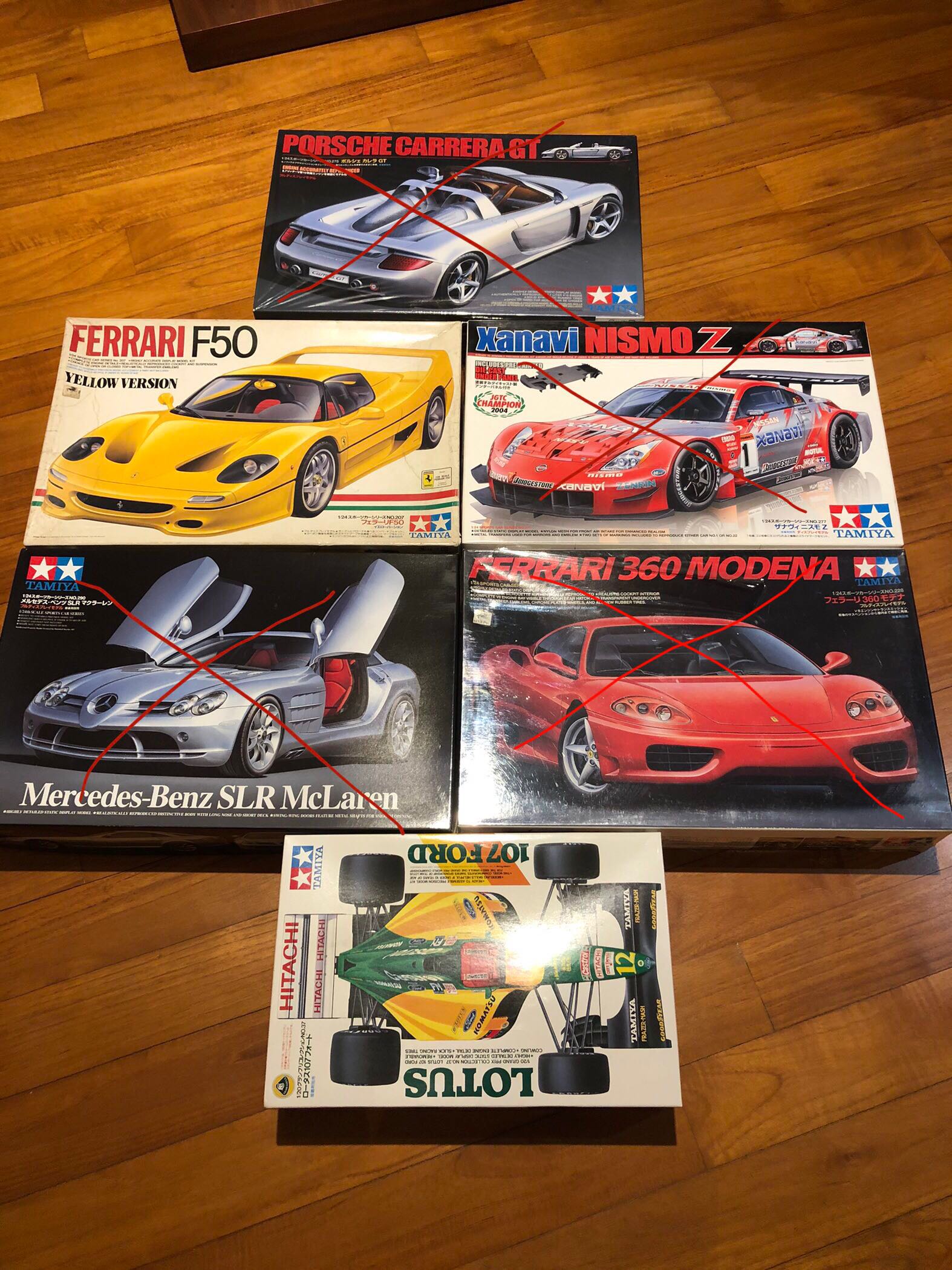 Tamiya 1/24 Model Car Kits, Hobbies & Toys, Toys & Games on Carousell