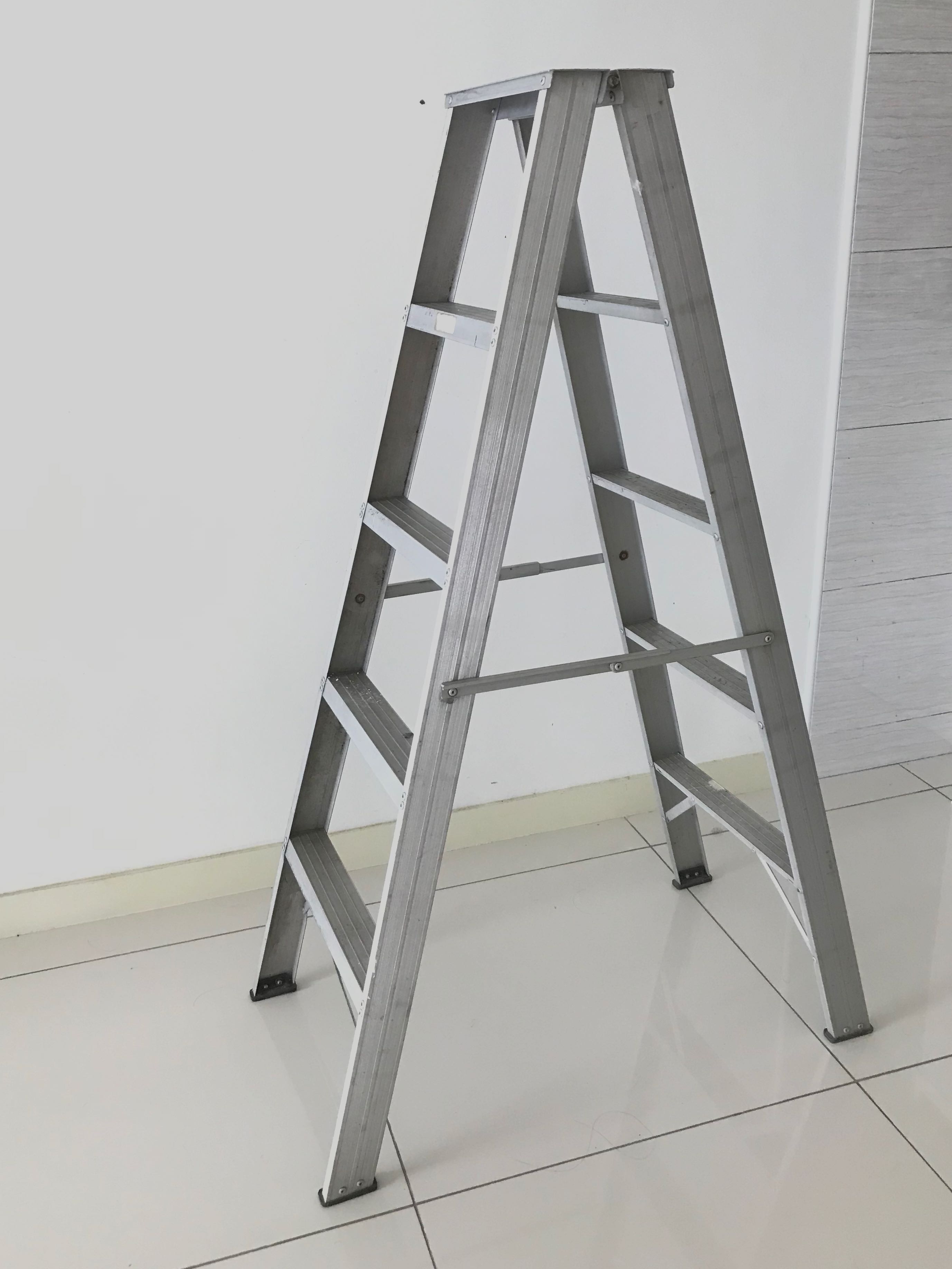 Tangga / Double sided Ladder, Furniture & Home Living, Bathroom ...