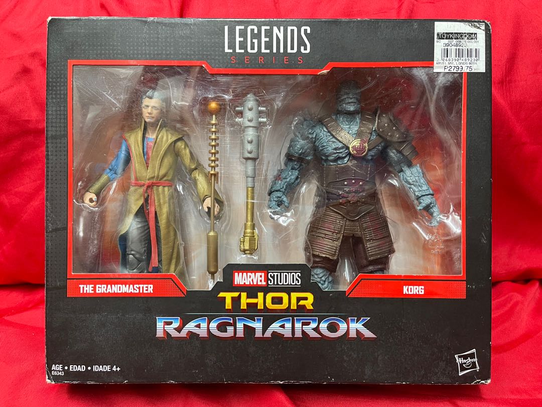 Thor Ragnarok 2 pack: The Grand Master and Korg, Hobbies & Toys, Toys ...