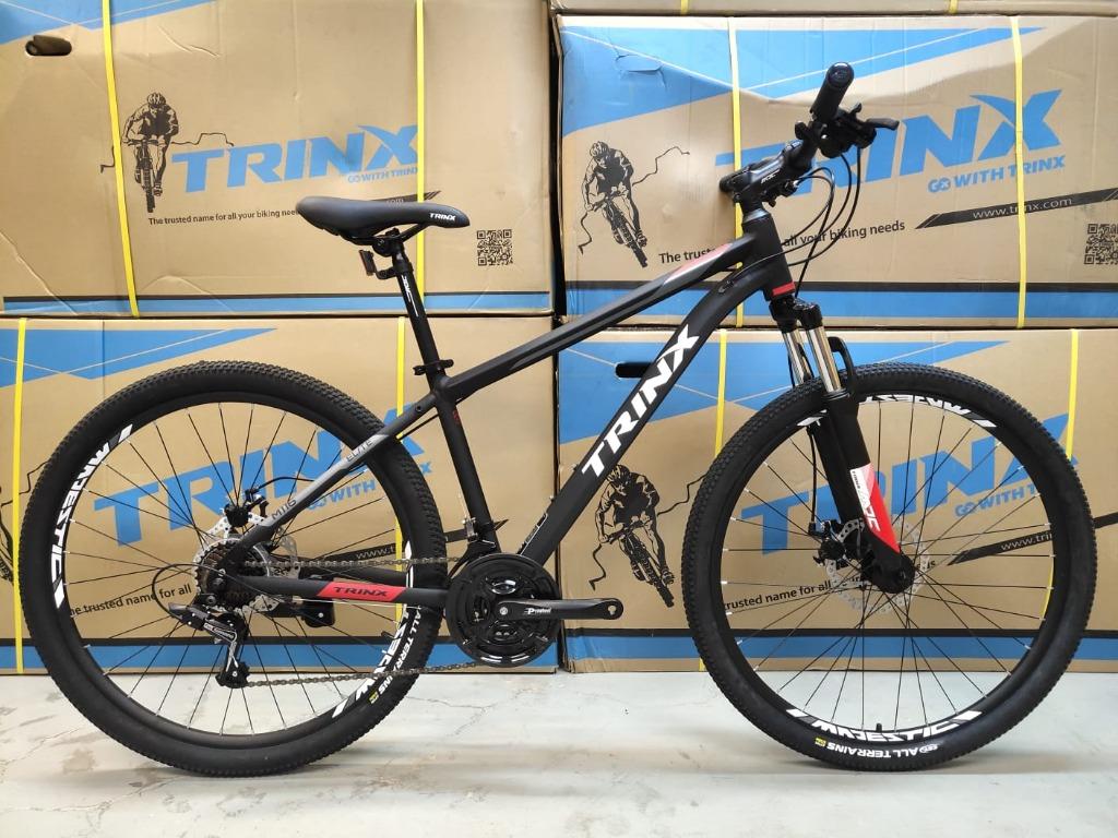 《免費送貨》TRINX M116 ELITE - 21速 碟剎 27.5吋 鋁合金 山地車, 運動產品, 單車及配件, 單車 - Carousell