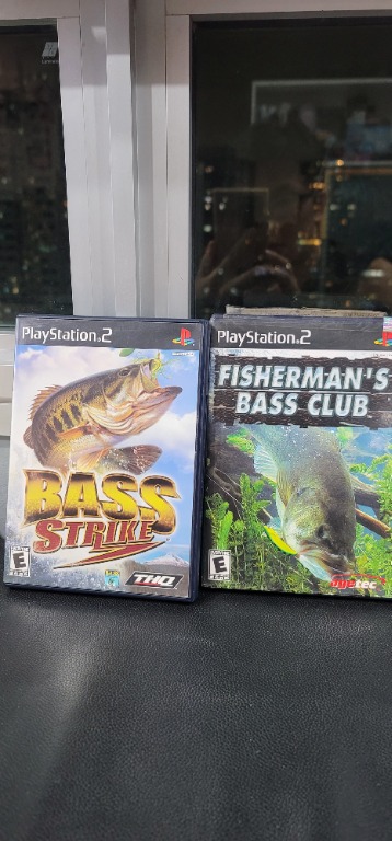 Used Ps2 Bass Fishing Game, Video Gaming, Video Games, PlayStation on ...