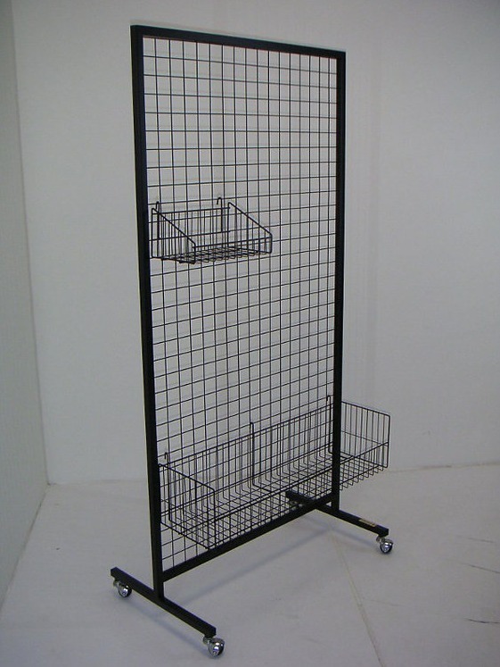 Wire Mesh Display Stand, Furniture & Home Living, Furniture, Shelves ...