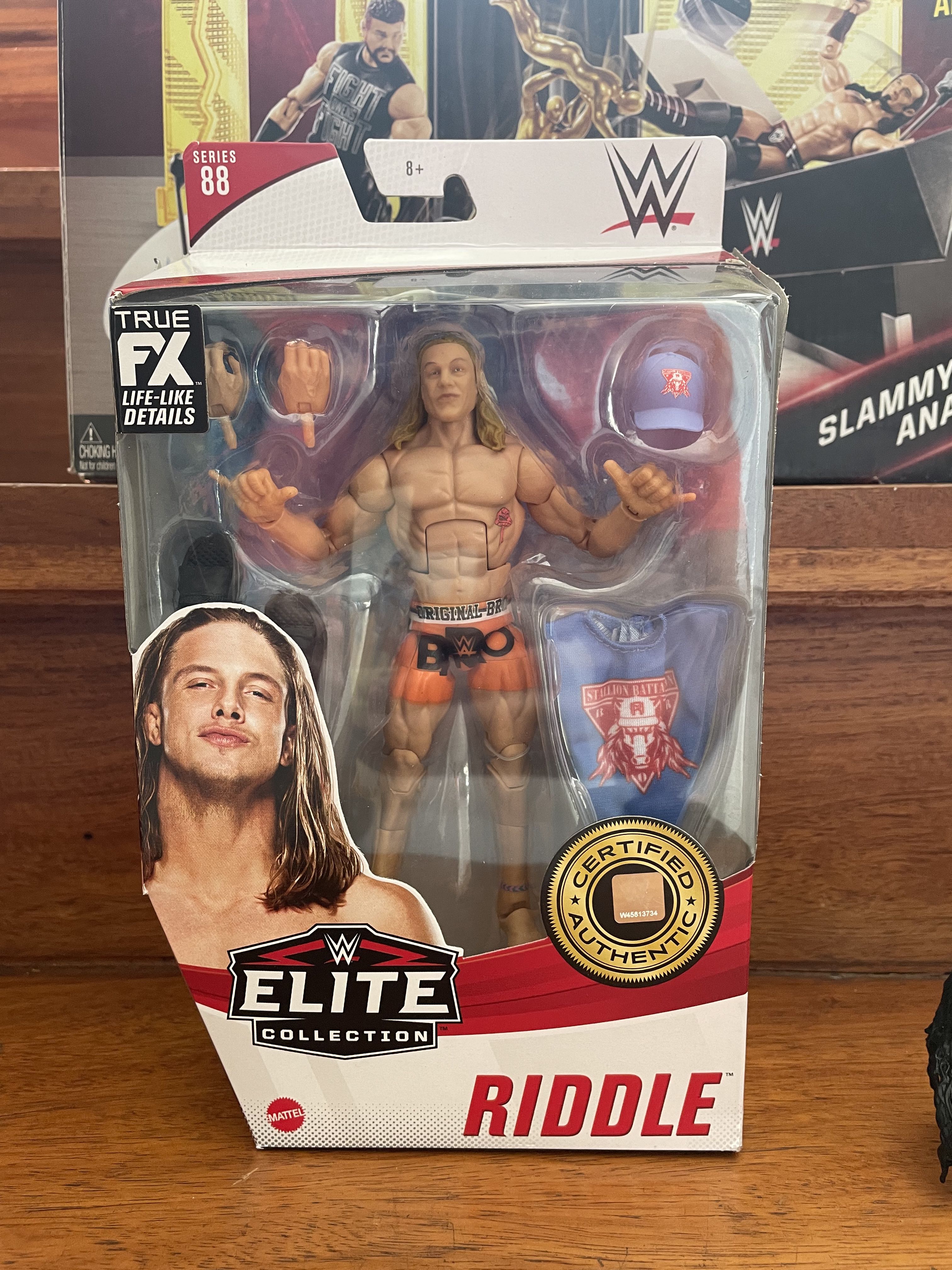 LOWERED!!! Riddle 88 (WWE Elite), Hobbies & Toys, Toys & Games on Carousell