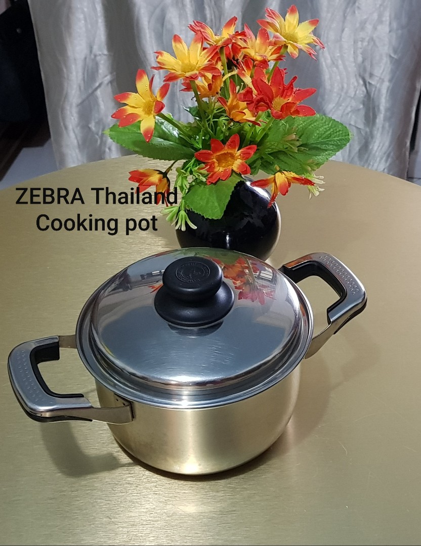 Zebra 20cm cooking pot, TV & Home Appliances, Kitchen Appliances ...