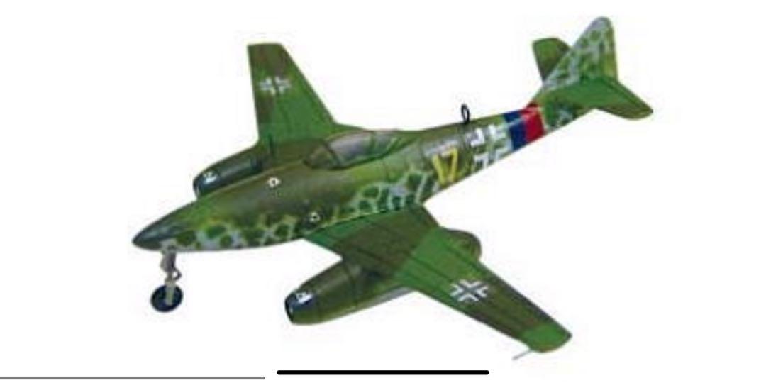 1/144 Messerschmitt Me262A / Me262B Luftwaffe F-Toys, Hobbies & Toys ...