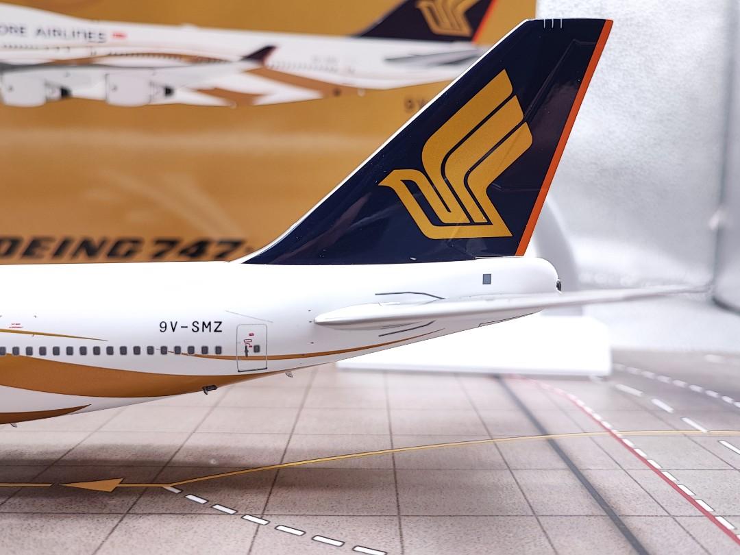 1:200 B747-400 Singapore Airlines (50th Anniversary Livery) 9V-SMZ ...