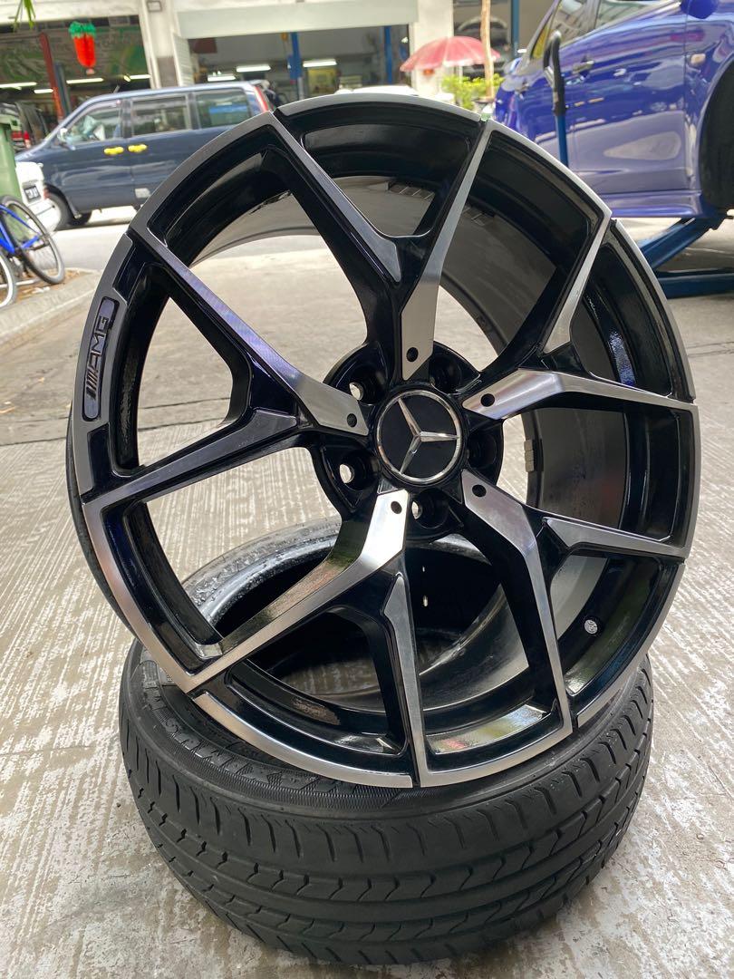18” MERCEDES AMG DESIGN RIM - RAYS VOLKSRACING SSR TE37 RPF01 WEDSSPORT ...