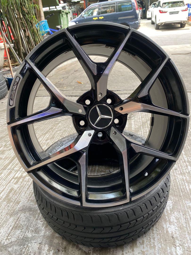 18” MERCEDES AMG DESIGN RIM - RAYS VOLKSRACING SSR TE37 RPF01 WEDSSPORT ...