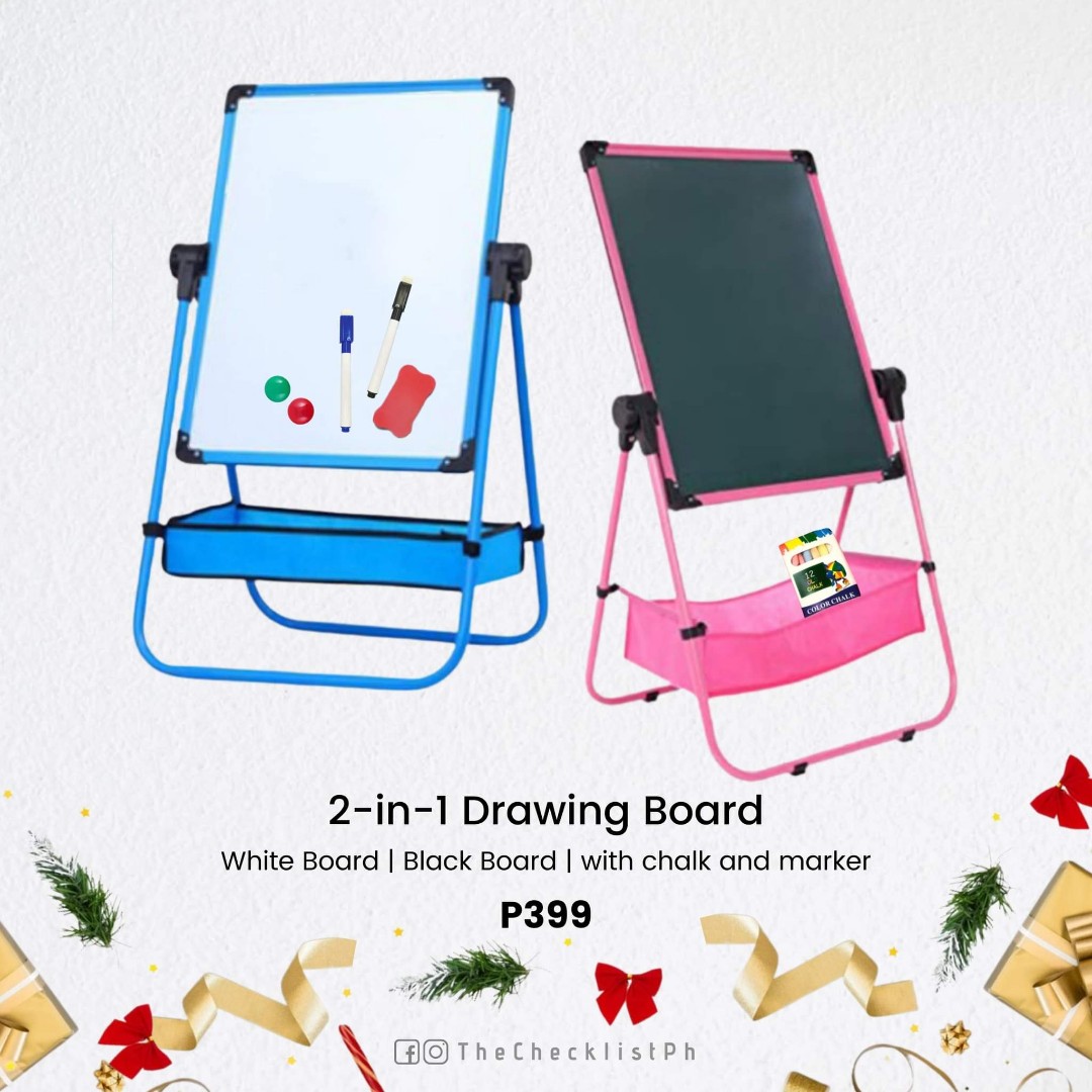 2 in 1 Drawing Board, Hobbies & Toys, Stationary & Craft, Stationery ...