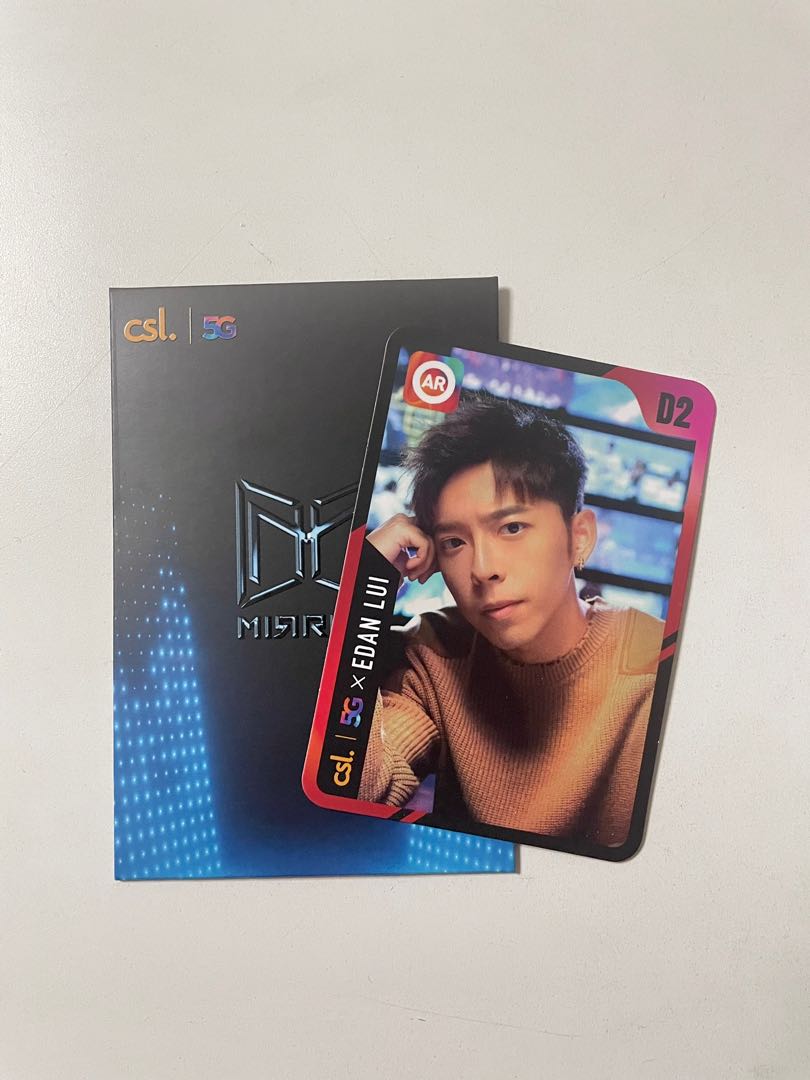【限量】 CSL x MIRROR 珍藏卡 Edan AR 卡, 興趣及遊戲, 收藏品及紀念品, 明星周邊 - Carousell