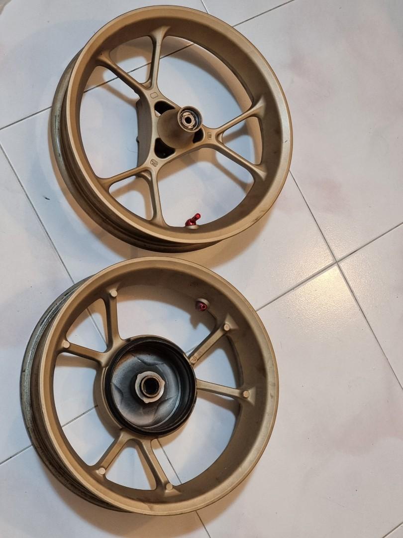 Aerox Rim, Motorcycles, Motorcycle Accessories on Carousell