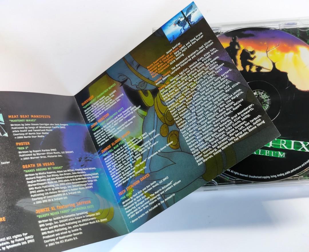 Animatrix The Album (Original Soundtrack) - Various Artists (CD, Local ...