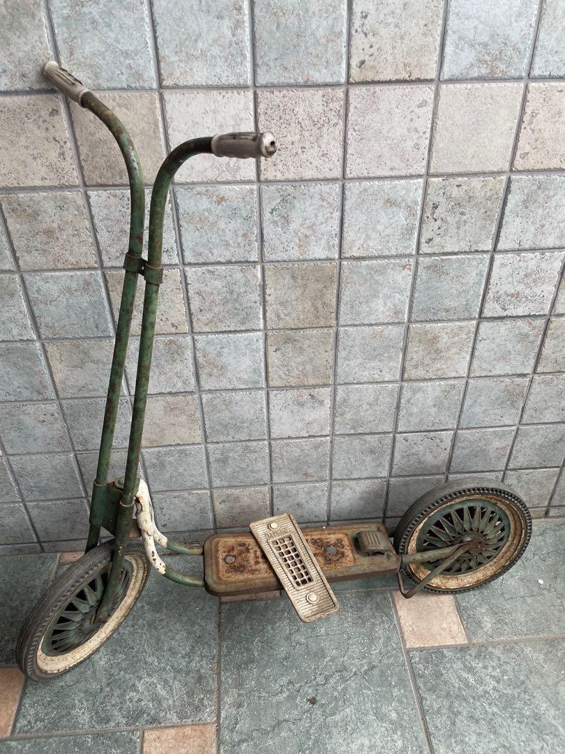 Antique Tri-Ang Kick Scooter, Hobbies & Toys, Memorabilia ...