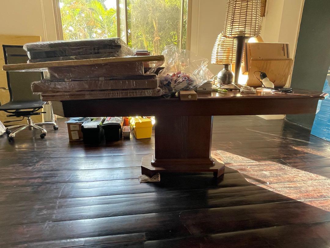 ANTIQUE narra table, Furniture & Home Living, Furniture, Tables & Sets ...