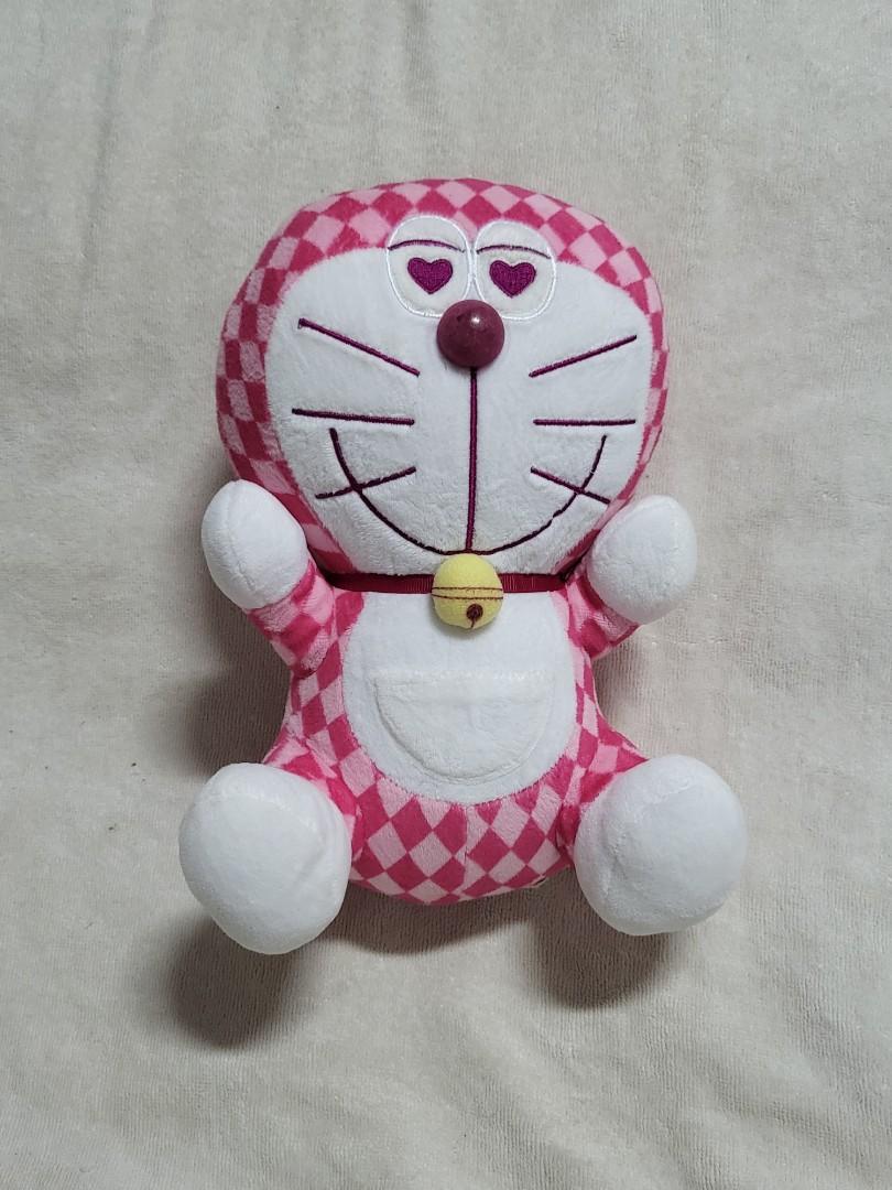 Authentic Rare Fujiko Pro Pink Diamond Doraemon Plush Soft Toy, Hobbies ...