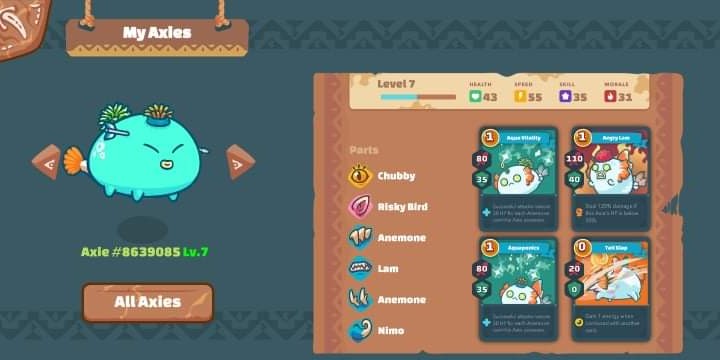 Axie AAP Double Anemone Meta, Video Gaming, Video Games, Others on ...