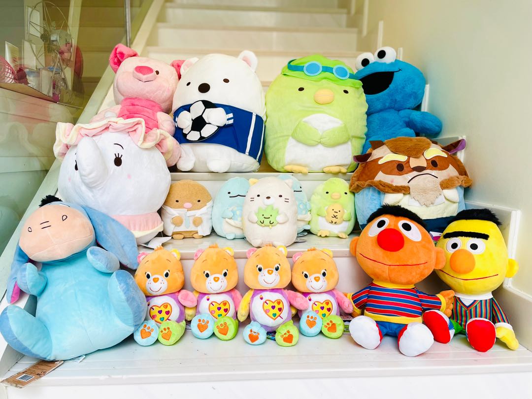 Beauty and the beast/carebear/sesame streetPlush Toys, Hobbies & Toys ...