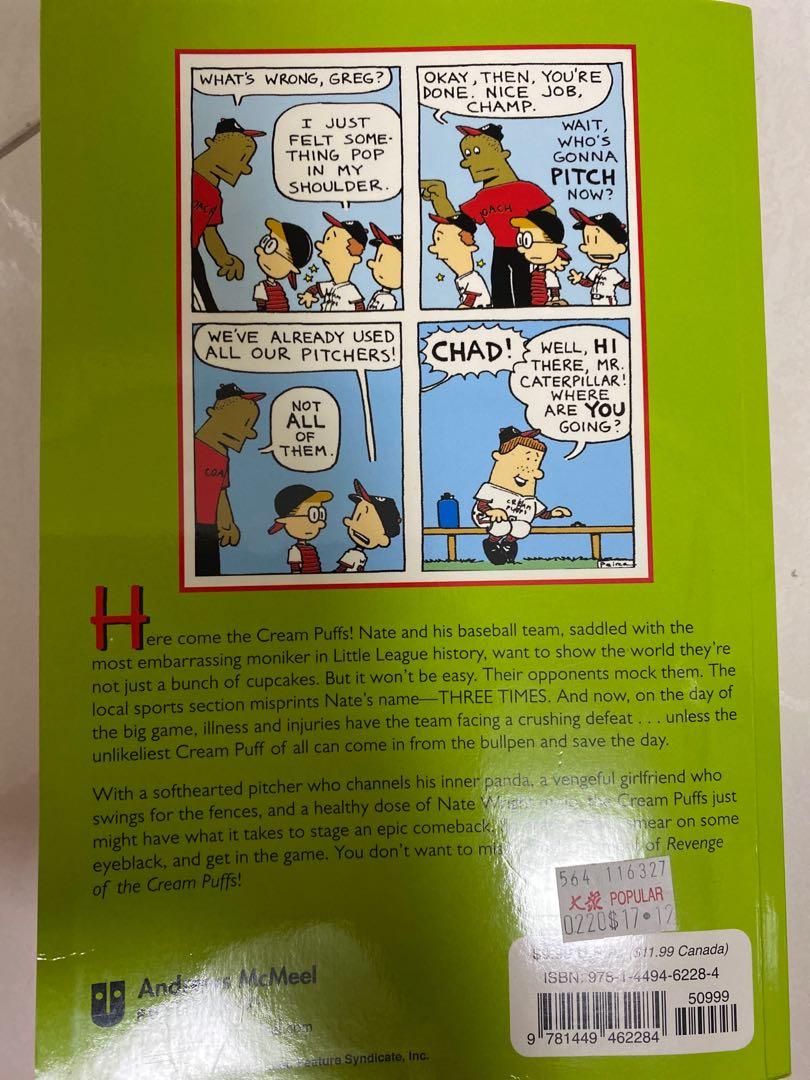 Big Nate Revenge Of The Cream Puffs Book Hobbies And Toys Books