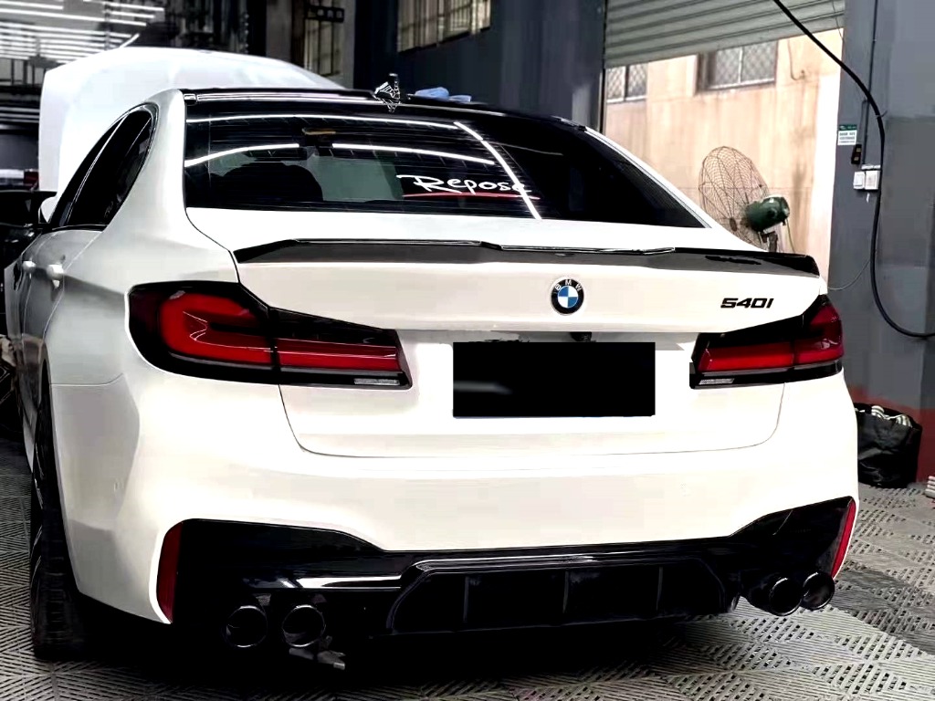 BMW G30 M Performance PRO Spoiler Glossy Black Version, Auto ...