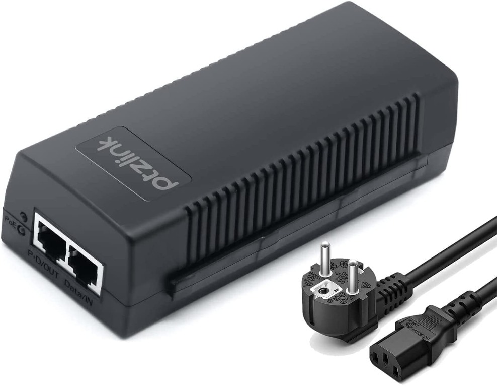 [BNIB] PTZlink (PSE-480063GT-UK) PoE Injector 48V / 30W / 0.63A Single ...