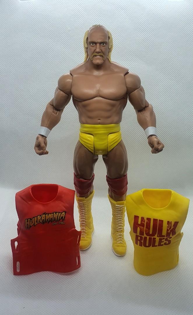 Brand New WWE Hulk Hogan with (2) Shirts Mattel Action Figure, Hobbies ...